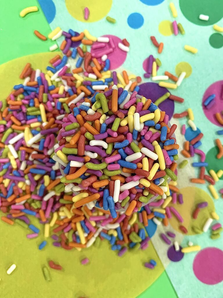 Natural Rainbow Jimmies - 100g - Ami's Bakehouse